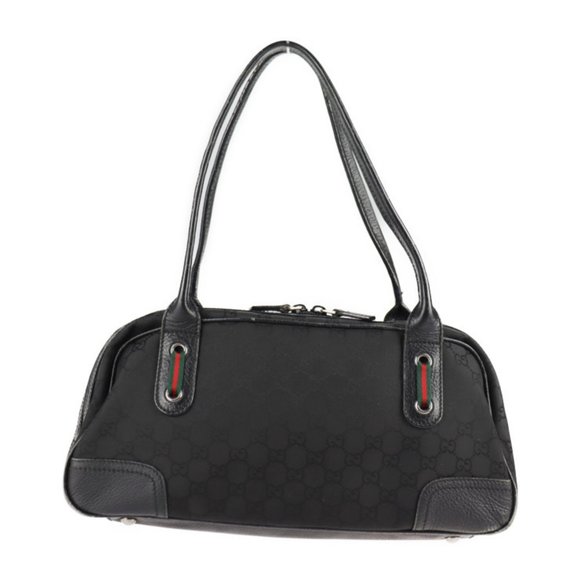 Gucci | Bags | Gucci Gucci Sherry Line Handbag 293594 Gg Nylon Leather ...